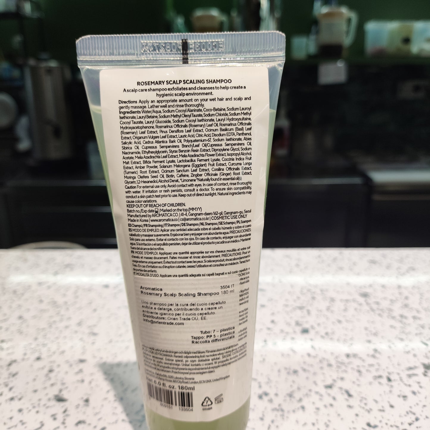 Aromatica - shampoo al rosmarino 180ml – DODO Asian Food & Skincare